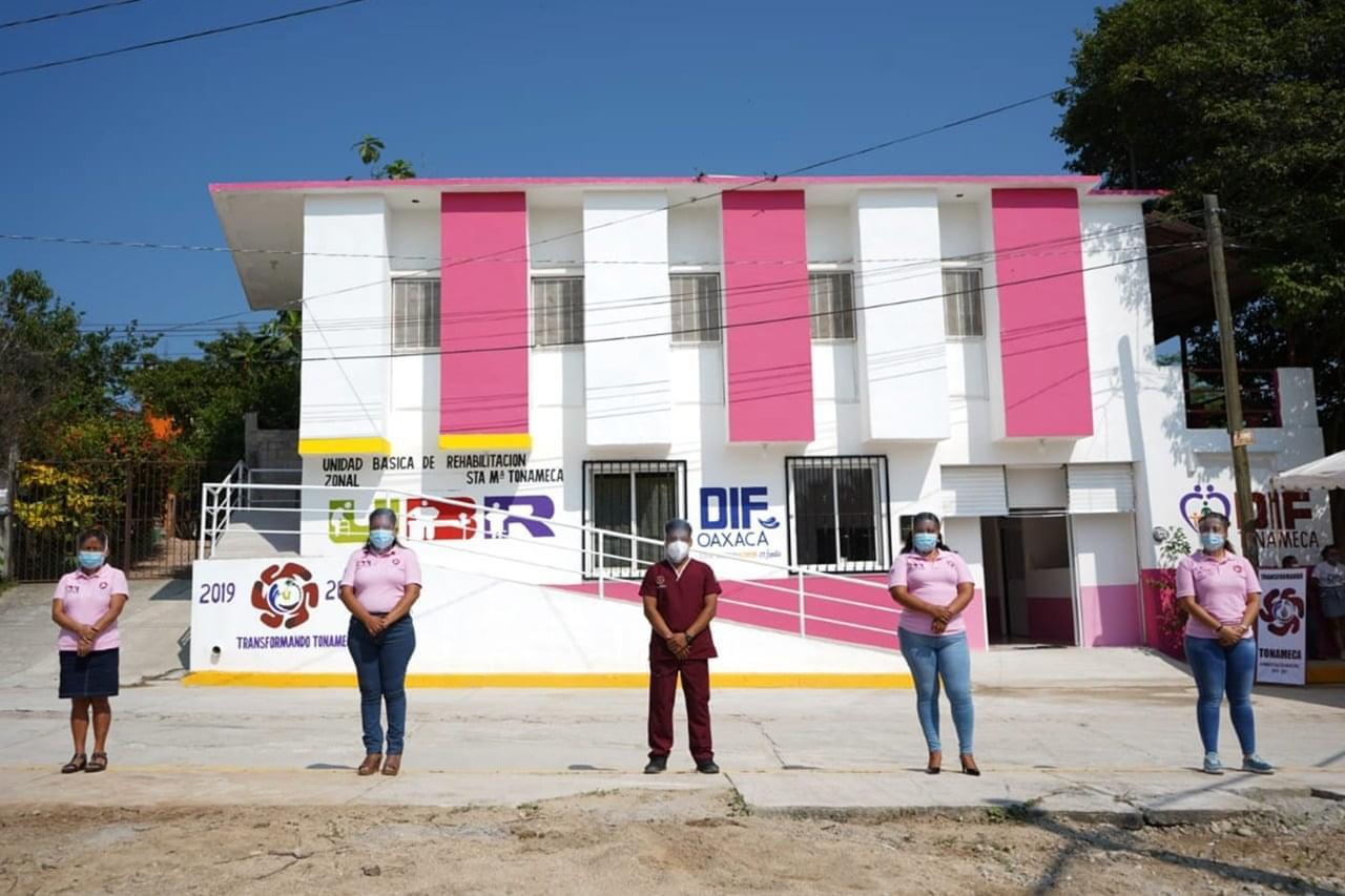 Inaugura Dif Estatal Oaxaca Unidad Básica De Rehabilitación En Santa