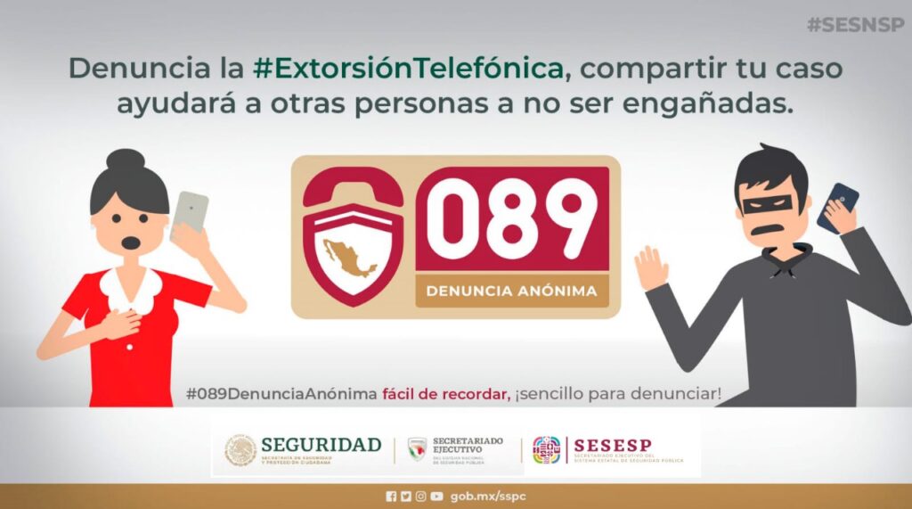 Extorsión Secretariado Ejecutivo Del Sistema Estatal De Seguridad Pública